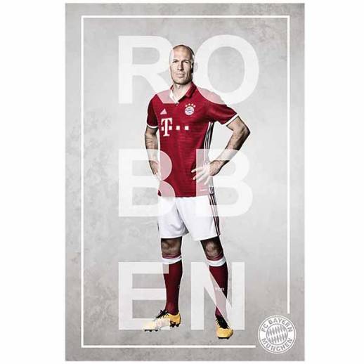 FC Bayern München Poster Arjen Robben - Hans Pöhls GmbH